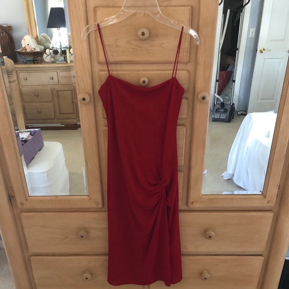 Laundry By Shelli Segal | Dresses | Vintage 9s Laundry Red Cocktail ...